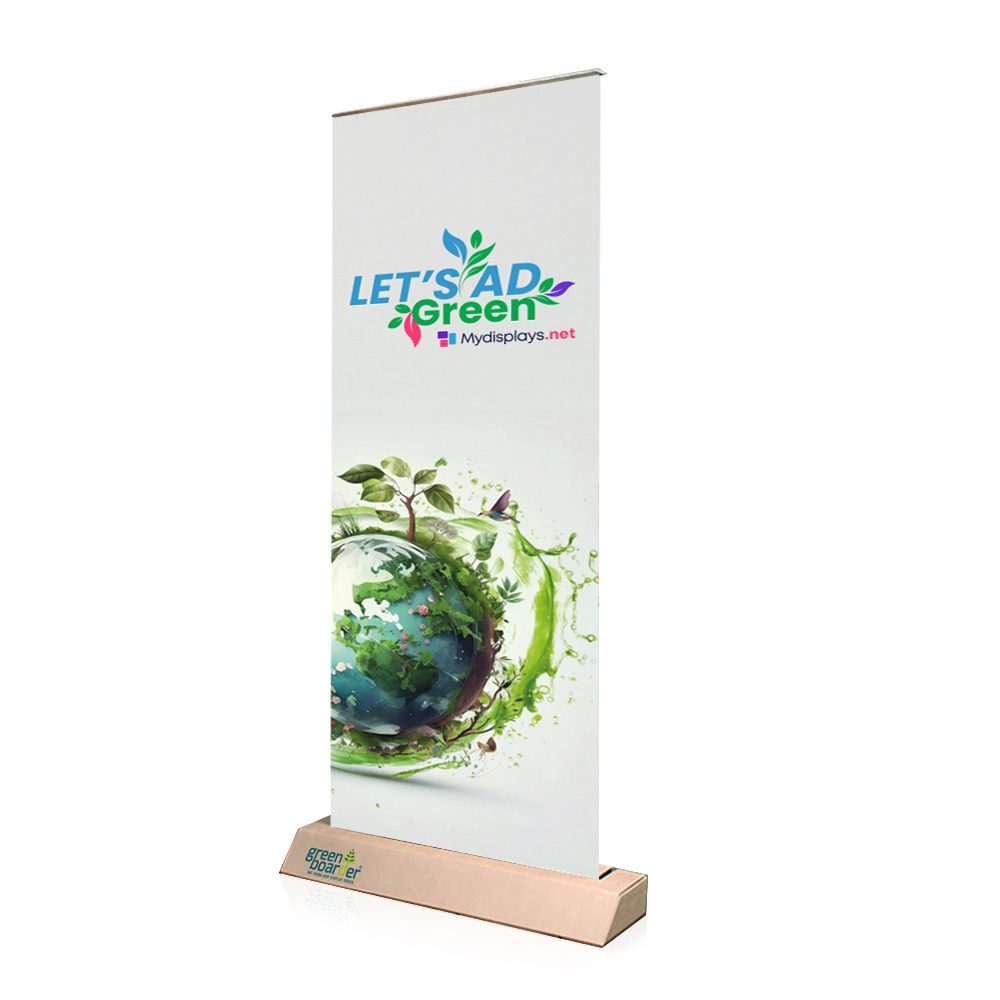 Karton Roll-up kaufen & nachhaltig werben